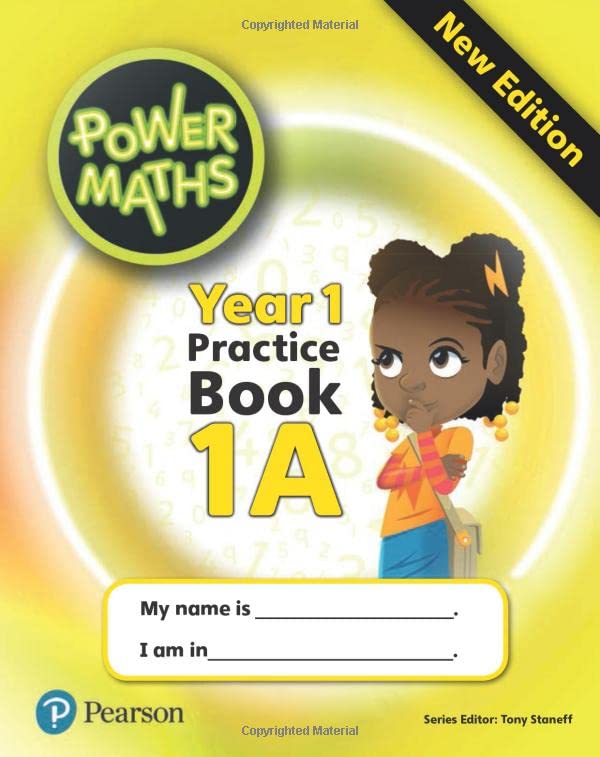 Pearson: Power Maths Pupil Practice BOOK Year 1A – Wiswoods Limited