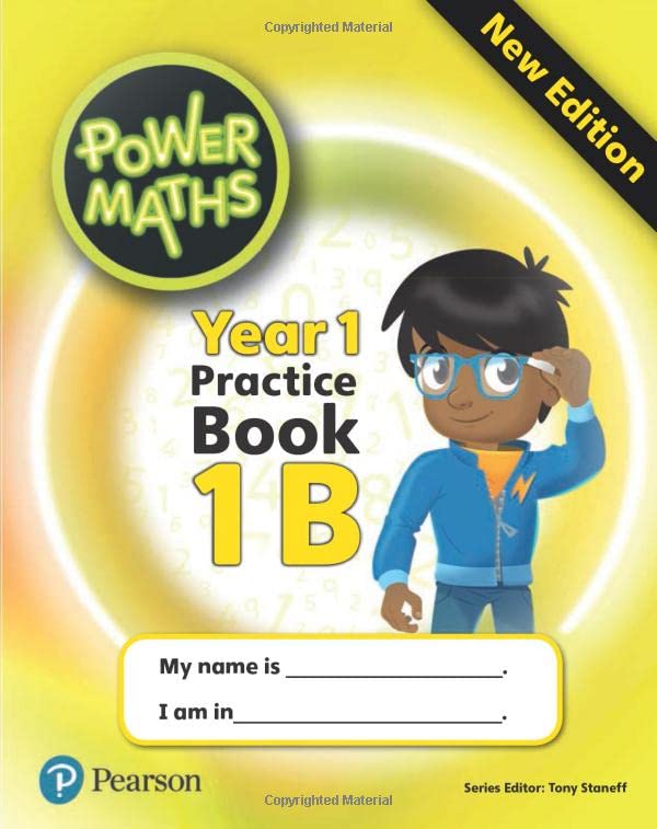 Pearson: Power Maths Pupil Practice BOOK Year 1B – Wiswoods Limited