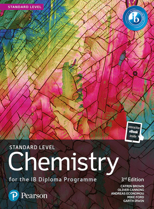 Pearson: Chemistry for the IB Diploma Programme SL (3rd Edition) – Wiswoods Limited